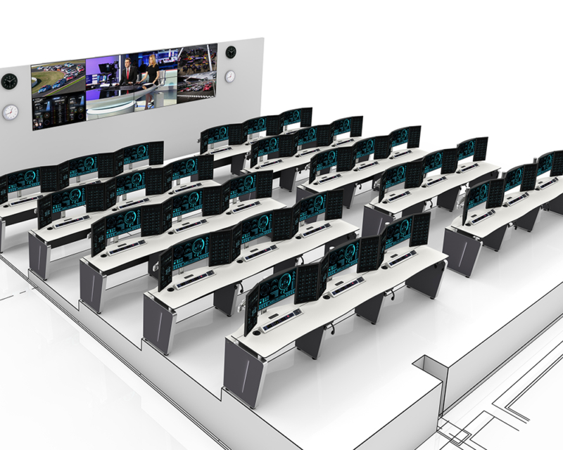 Custom Control Rooms | Bespoke Control Room Furniture | LundHalsey