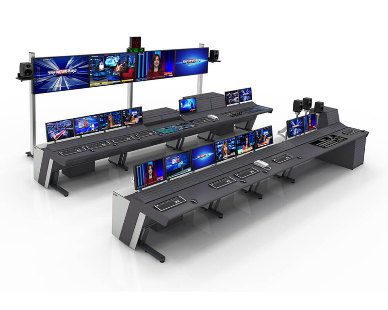 Broadcast Control Room Furniture | LundHalsey