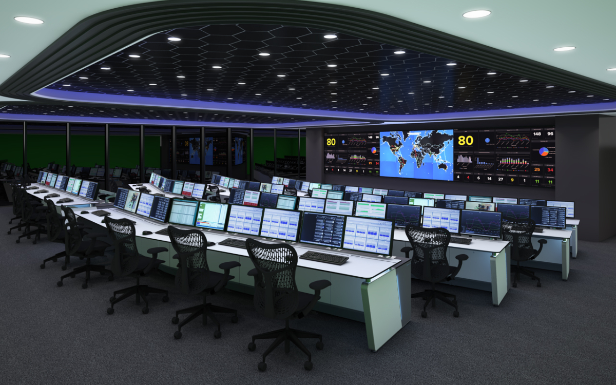 NOC & SOC Control Rooms | Control Room Furniture | LundHalsey