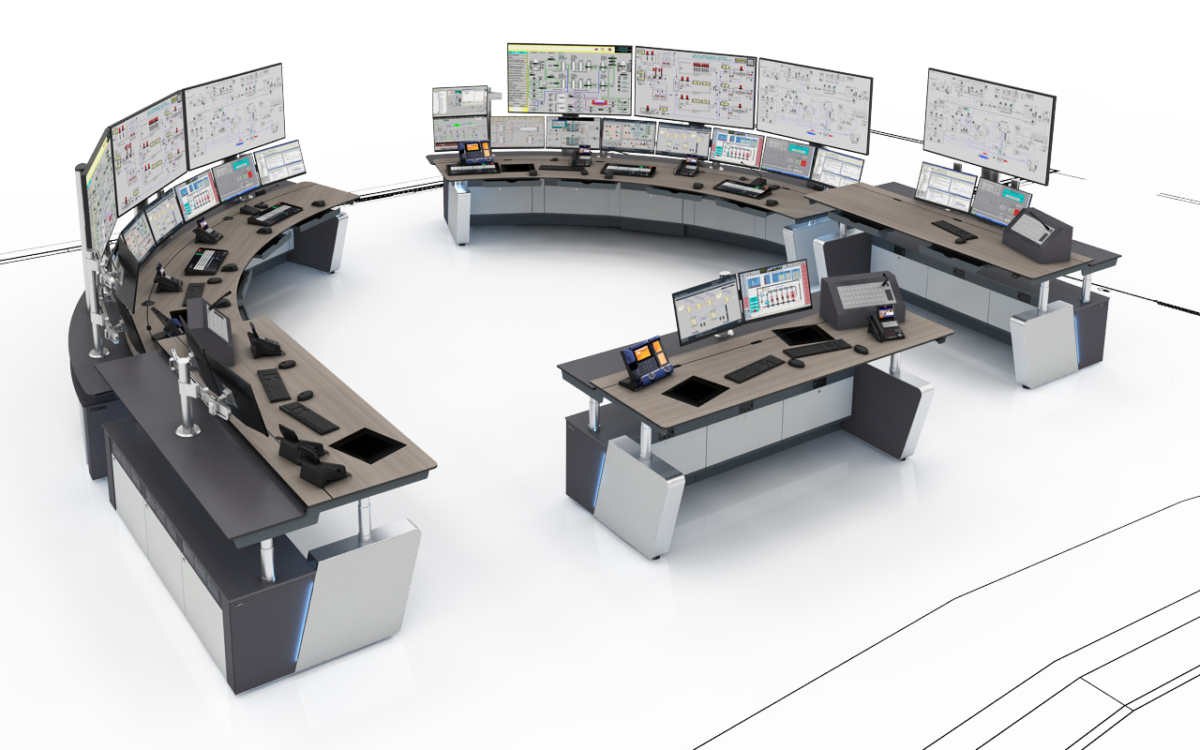 Oil & Gas Control Room Consoles | Control Room Furniture | LundHalsey