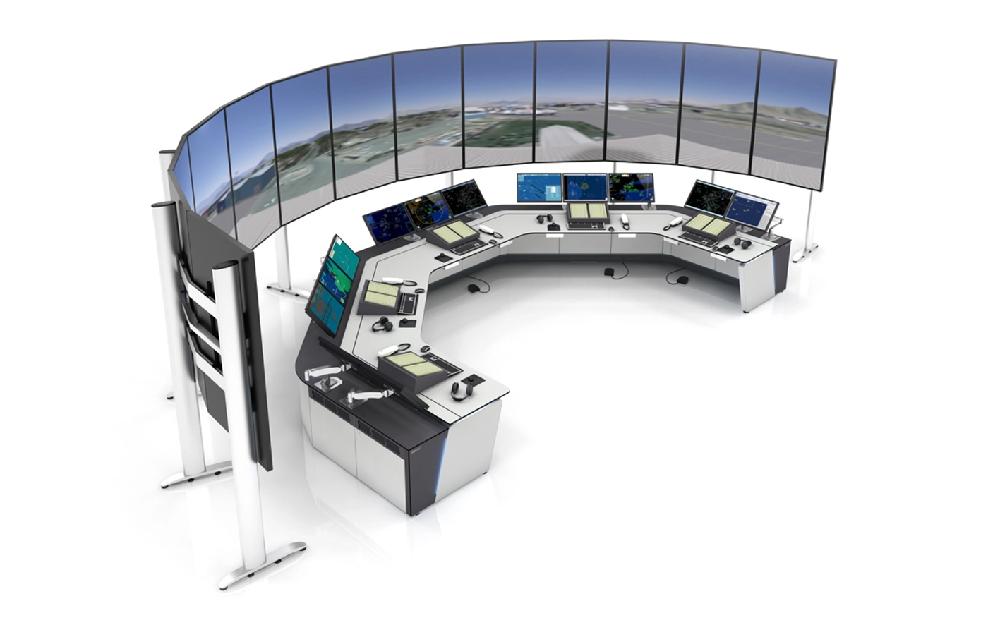 Tower Sim Display 360 | ATC Training & Simulation System | LundHalsey